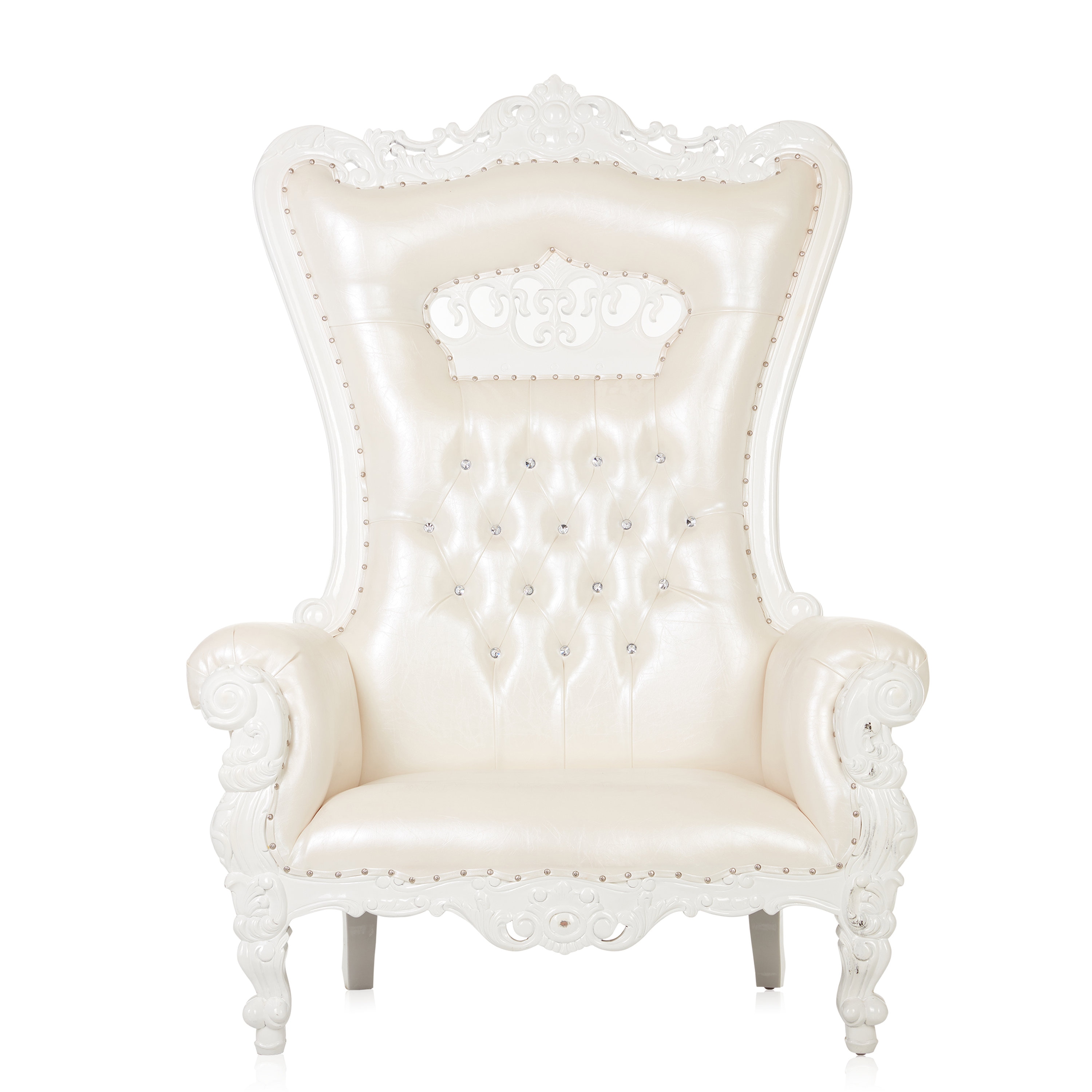Handcrafted Crown Insert Extra Wide Wedding/baby Shower Style Throne ...