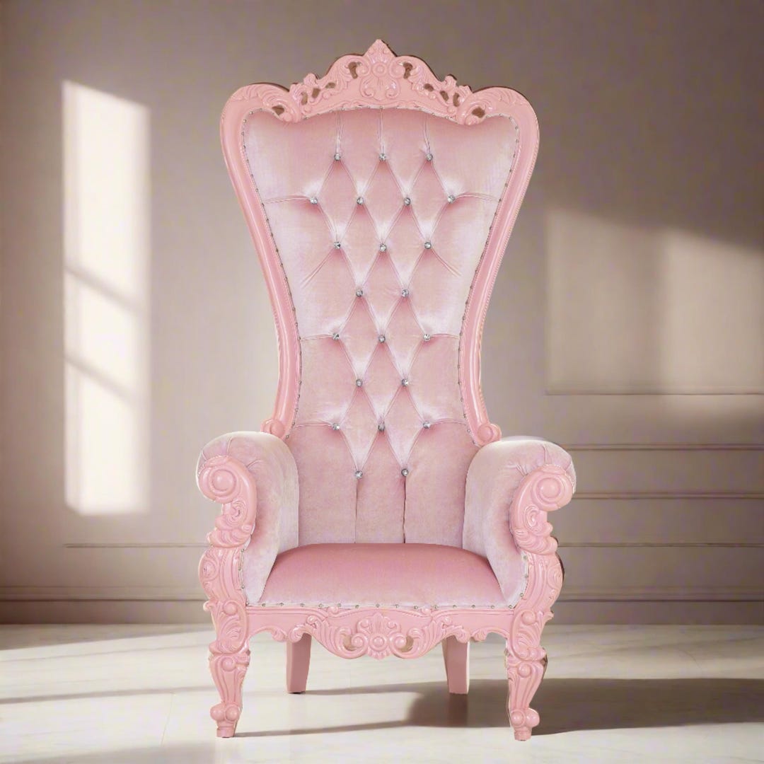 Handcrafted Accent Design Wedding Throne Chair - Etsy