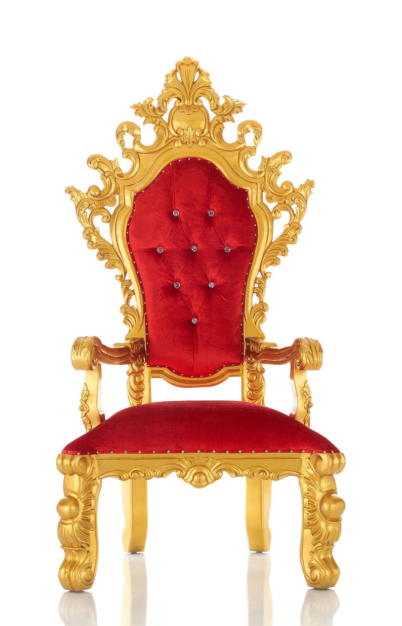 Handcrafted Gothic King Throne Chair - Etsy