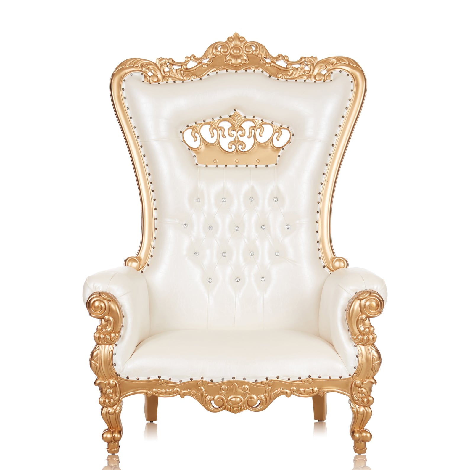 Handcrafted Crown Insert Extra Wide Wedding/baby Shower Style Throne ...