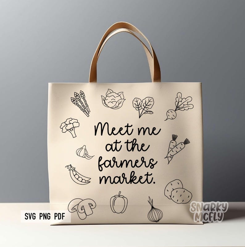 Farmers Market, Digital File, Vegetables, Summer SVG - Etsy