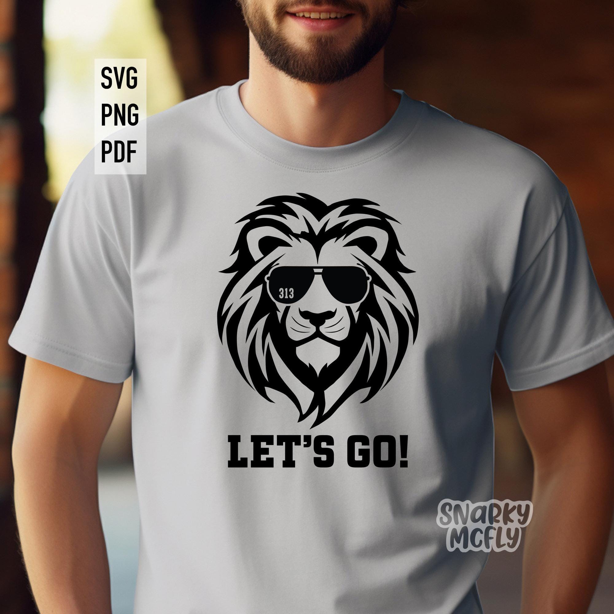 313 Lets Go Football Svg, Detroit Football Svg, Lions Football Shirt ...
