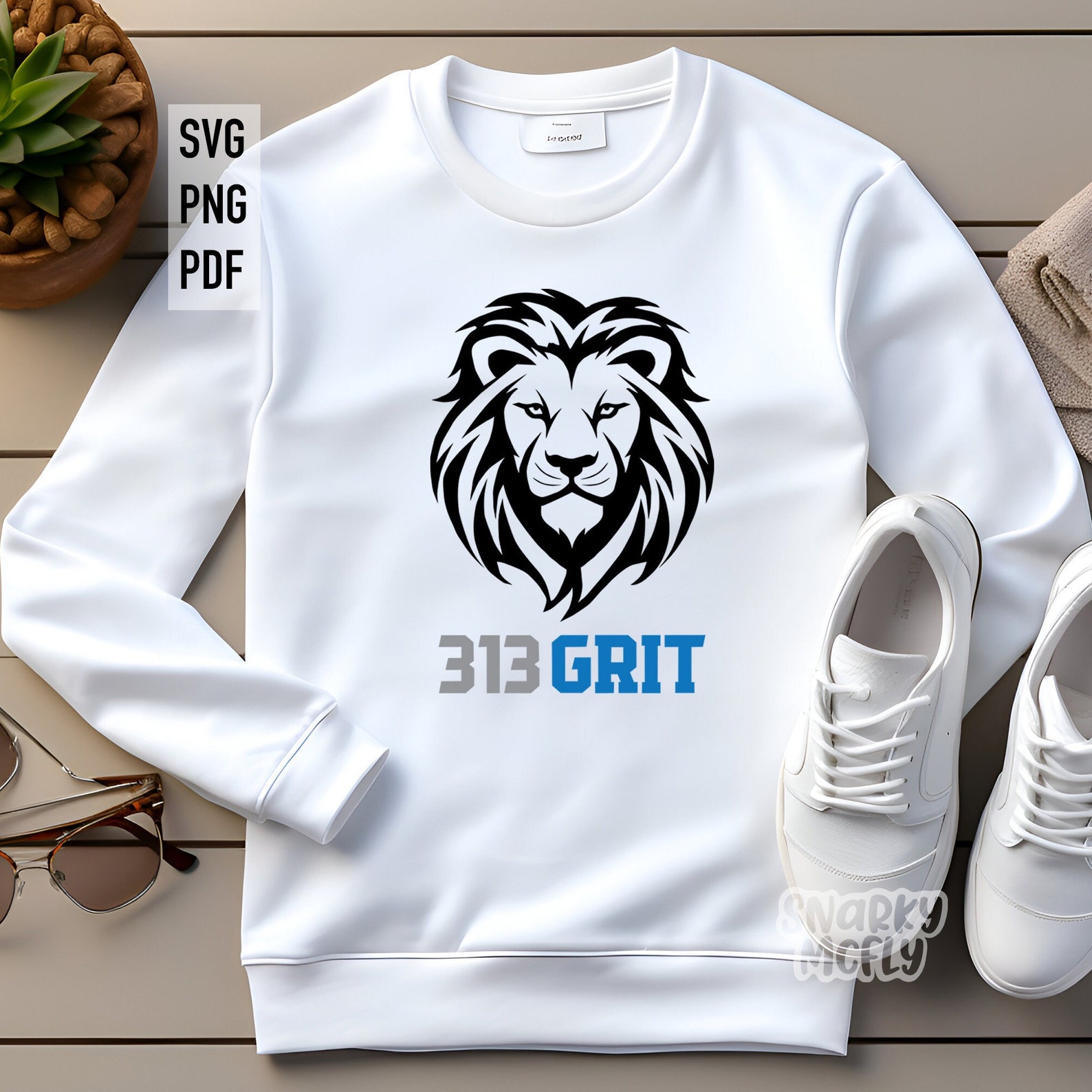 313 Grit Football Svg, Detroit Football, Lions Shirt Svg, Motor City ...