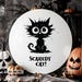 Scaredy Cat Svg, Funny Halloween Svg, Retro Halloween Art, Spooky Shirt ...