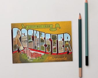 Greetings From Minnesota - Etsy