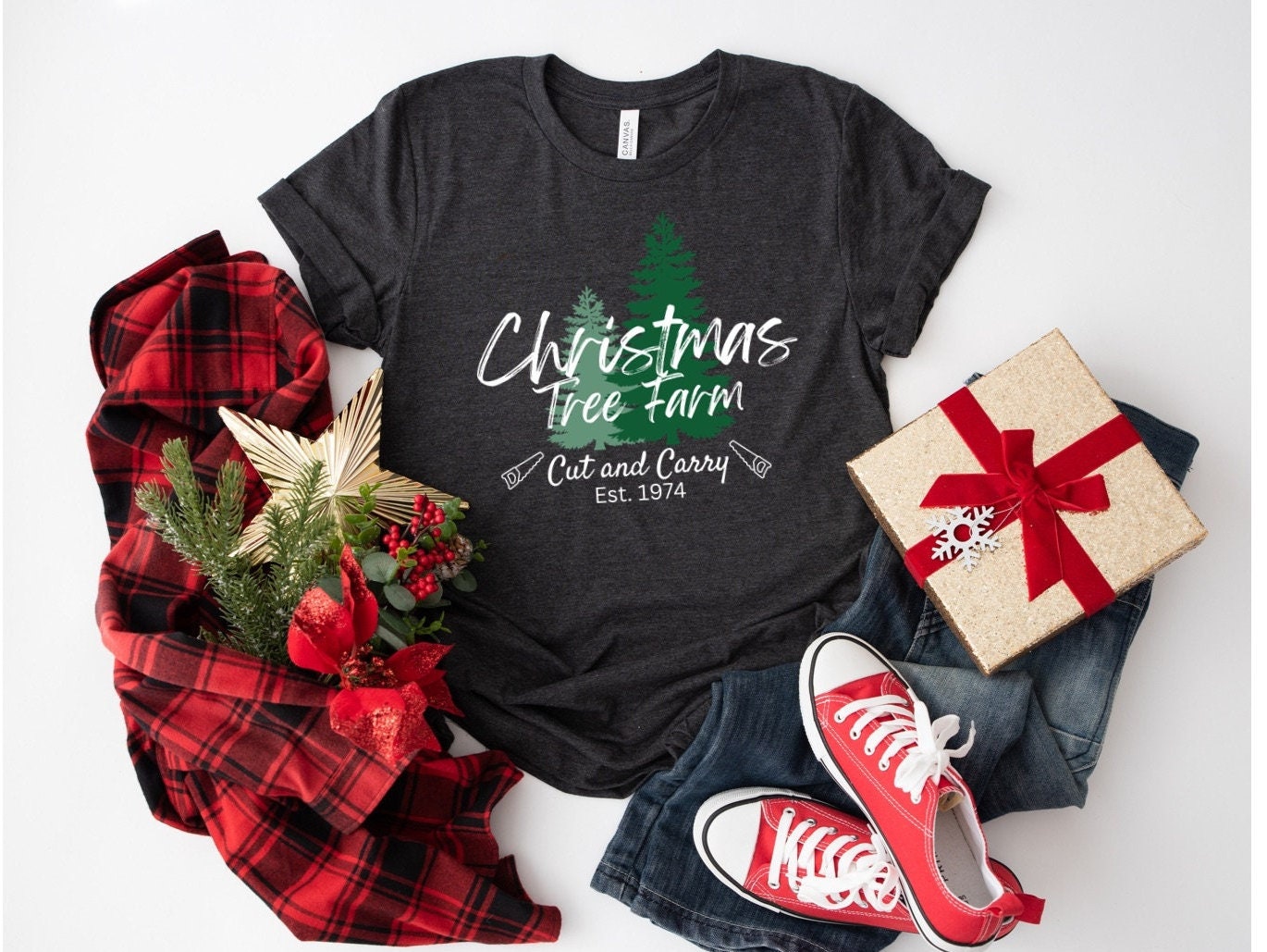 Cut and Carry Tree Farm SVG. - Etsy