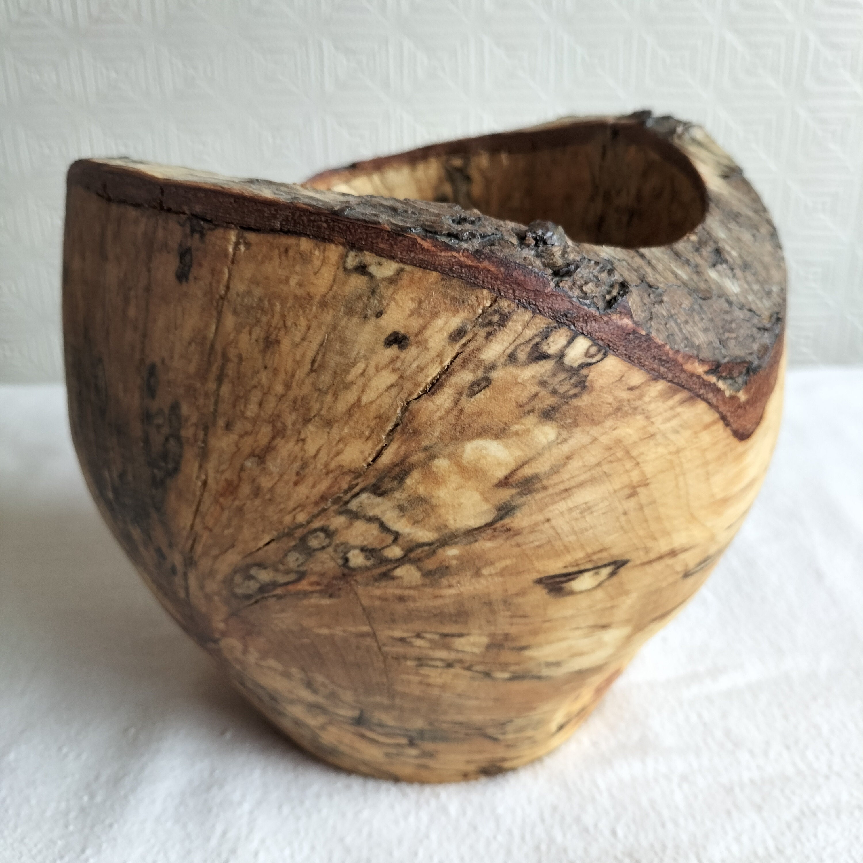 Rustic Hand Crafted Bowl - Etsy