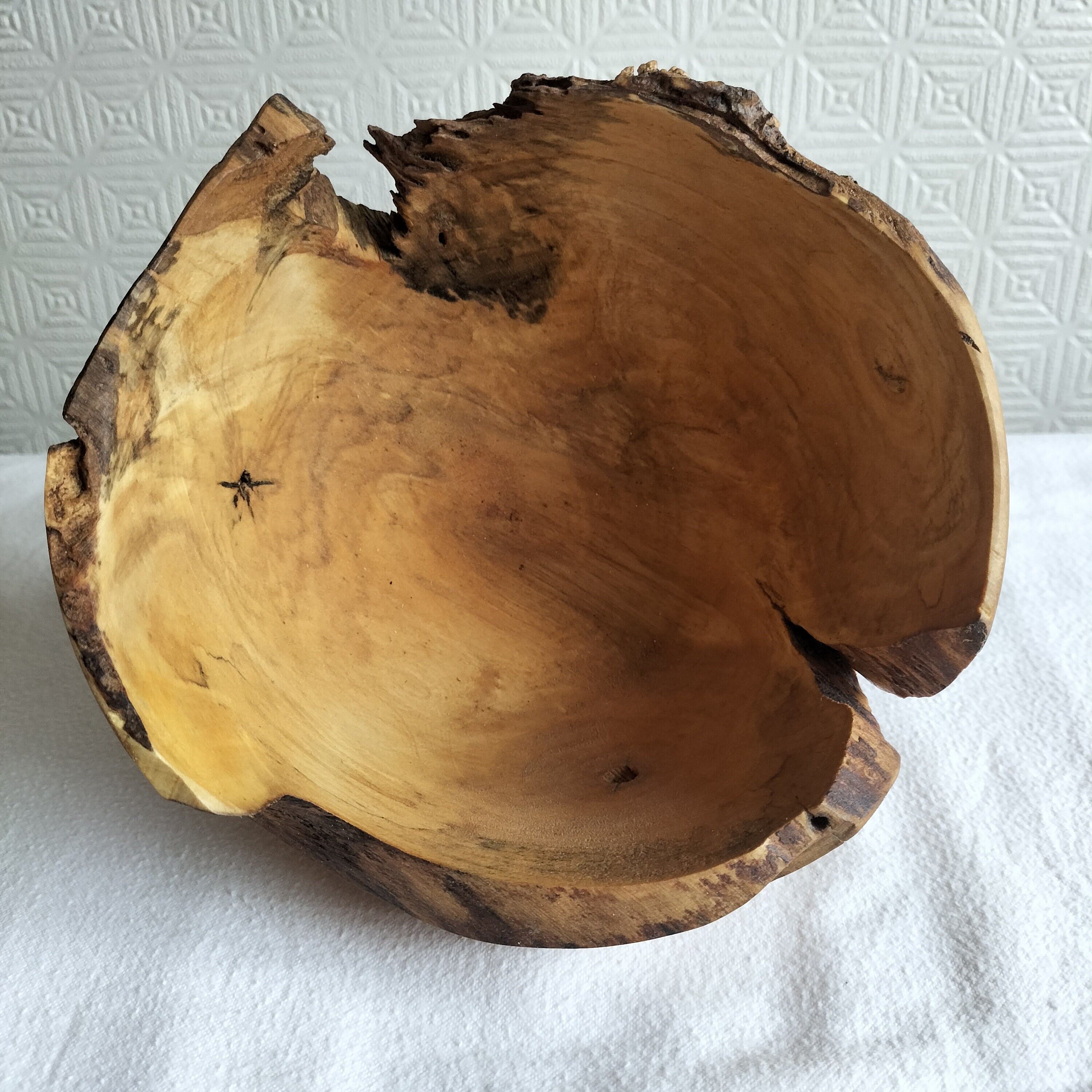 Rustic Hand Crafted Bowl - Etsy