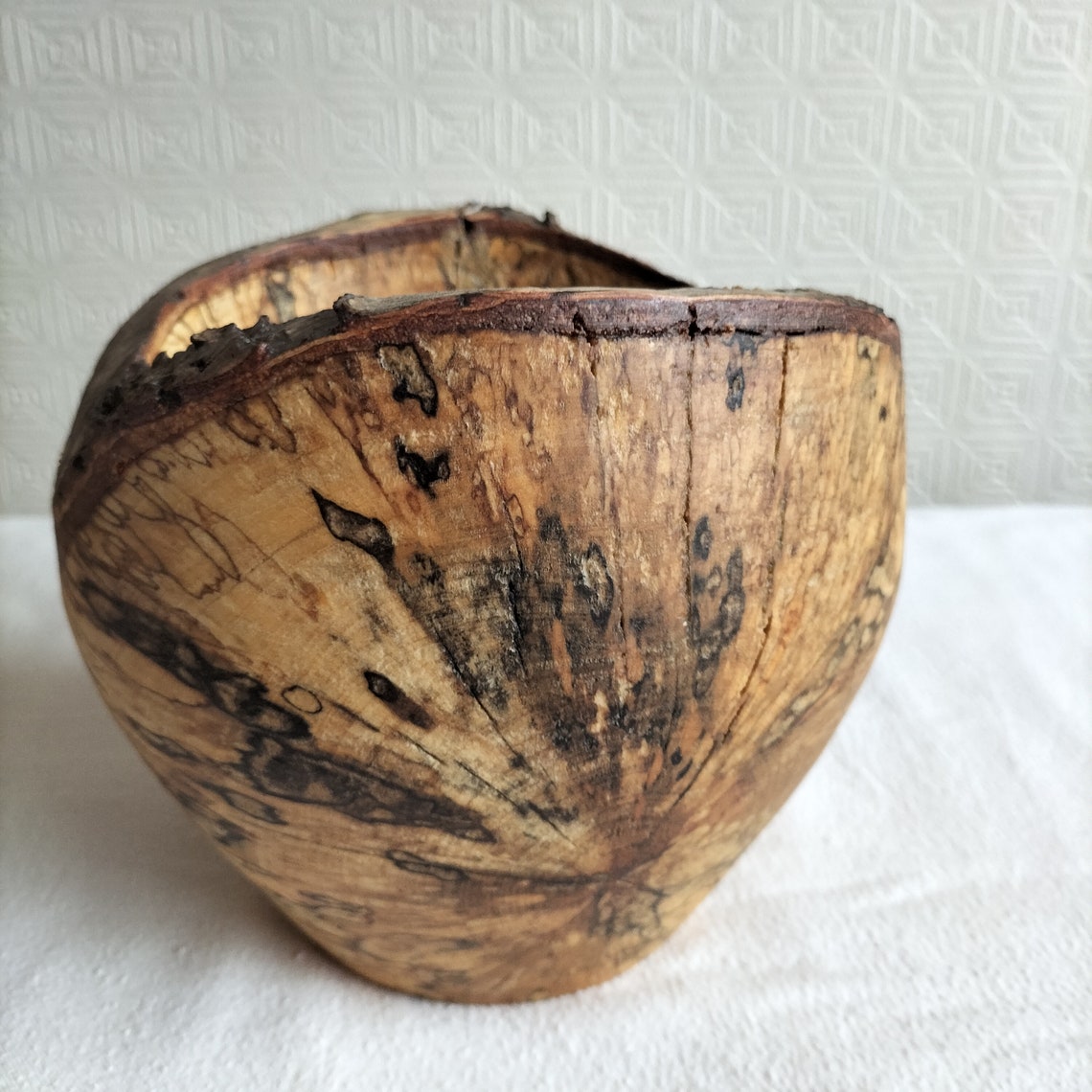 Rustic Hand Crafted Bowl - Etsy