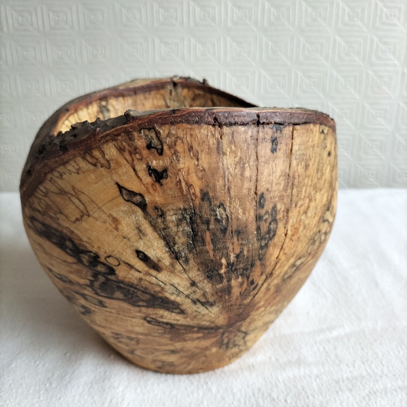 Rustic Hand Crafted Bowl - Etsy