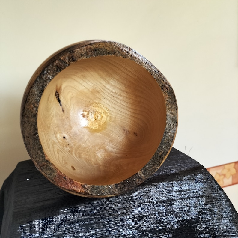 Hand Turned Scorched Decorative Ash Bowl - Etsy