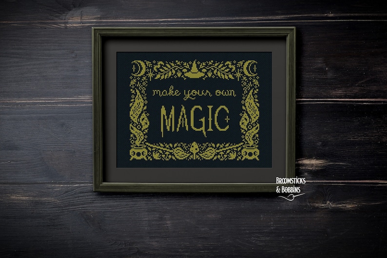 Make Your Own Magic Digital Cross Stitch Pattern by - Etsy