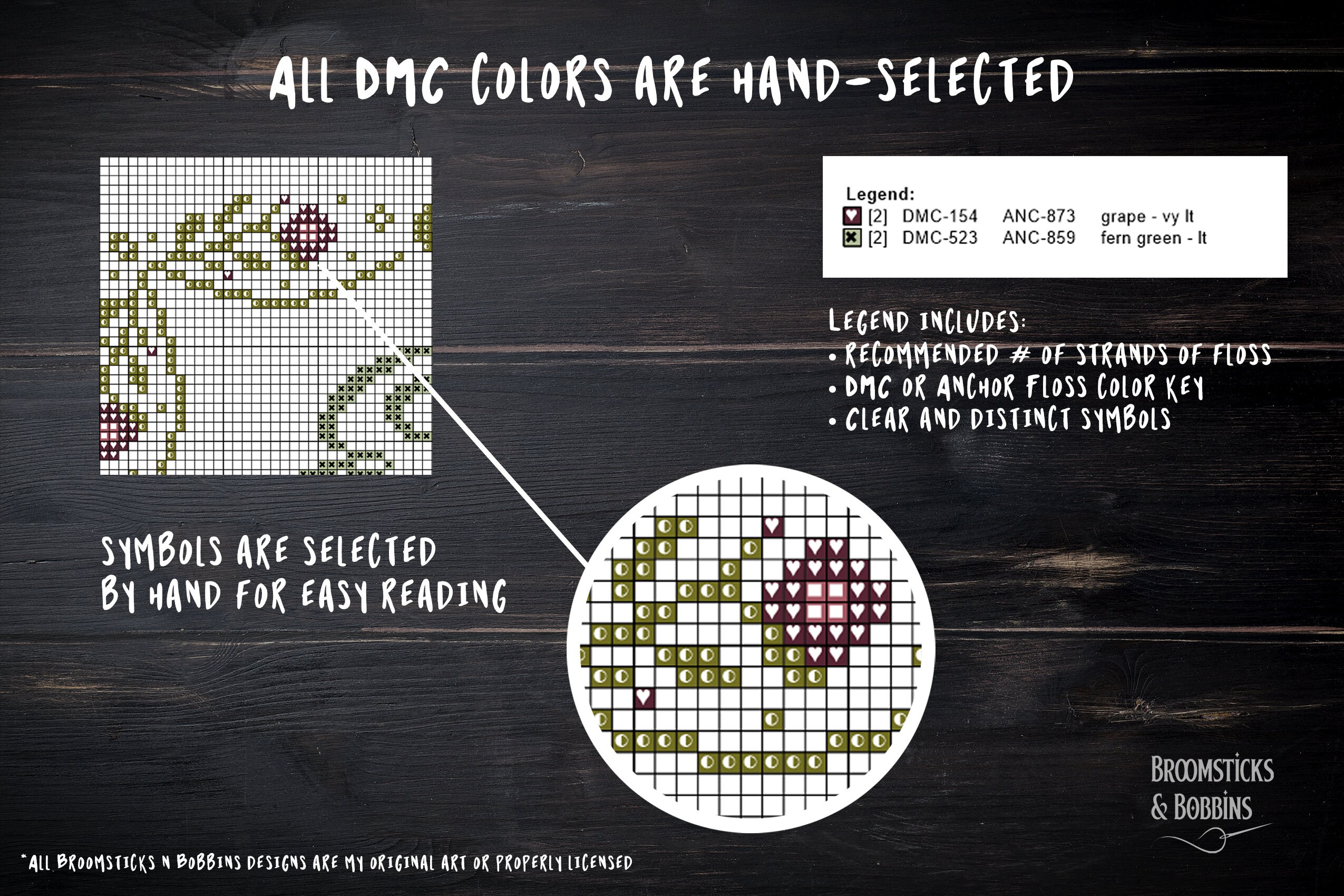 Worm Tea Digital Cross Stitch Pattern by Broomsticksandbobbins Witchy ...