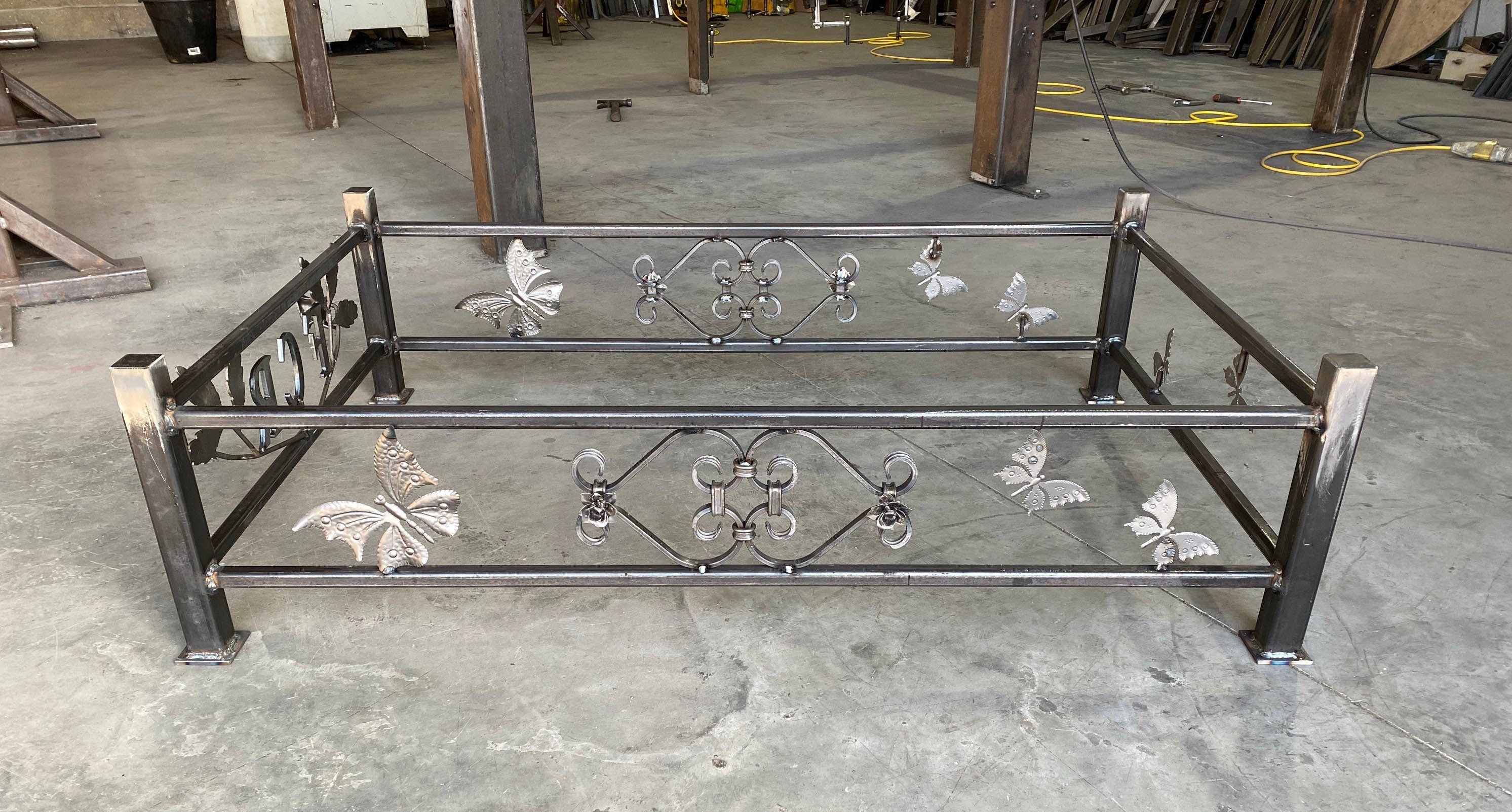 Bespoke Grave Surround: Metal Memorial, Custom Sizes - Etsy UK
