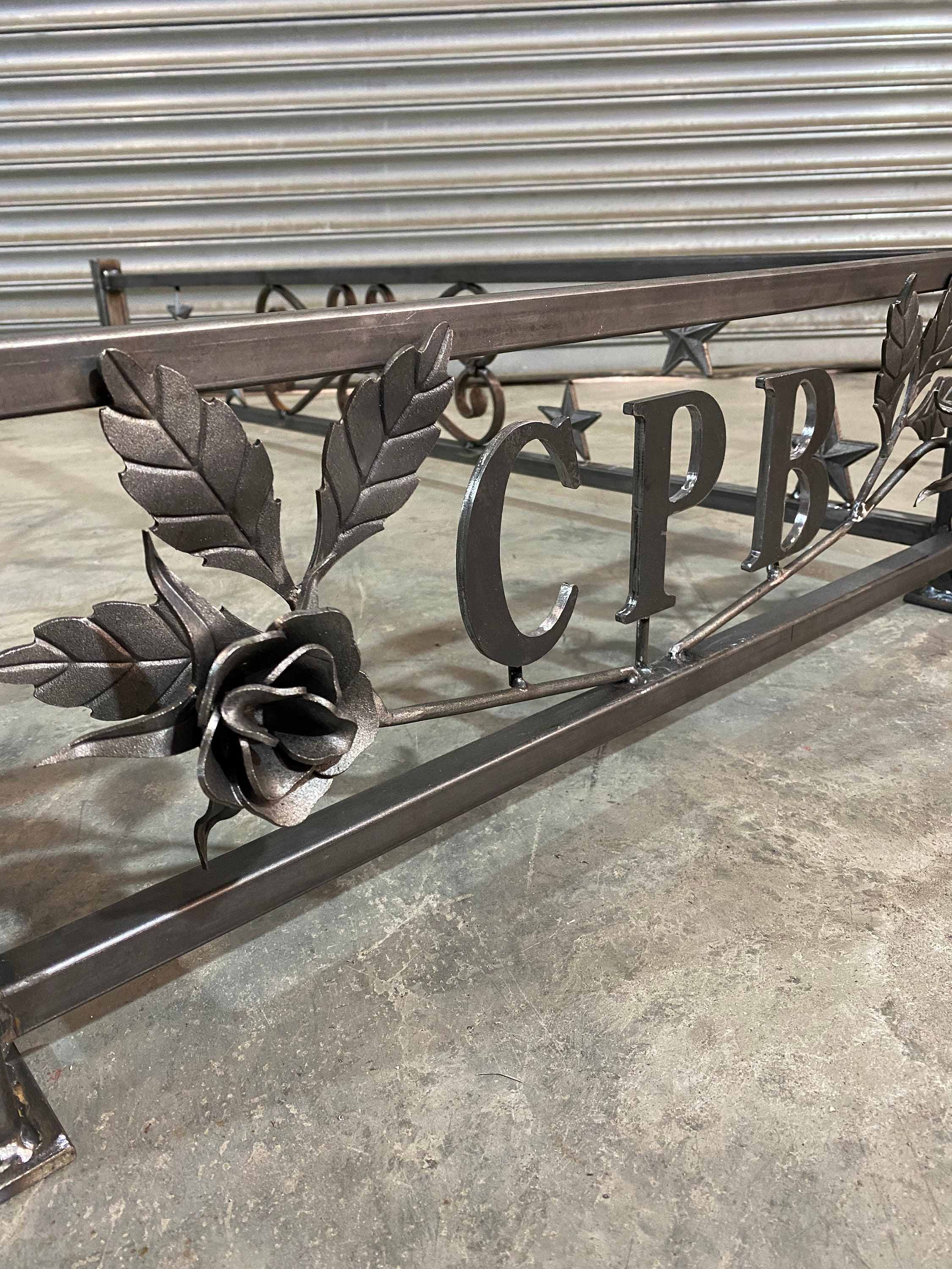 Bespoke Grave Surround: Metal Memorial, Custom Sizes - Etsy UK