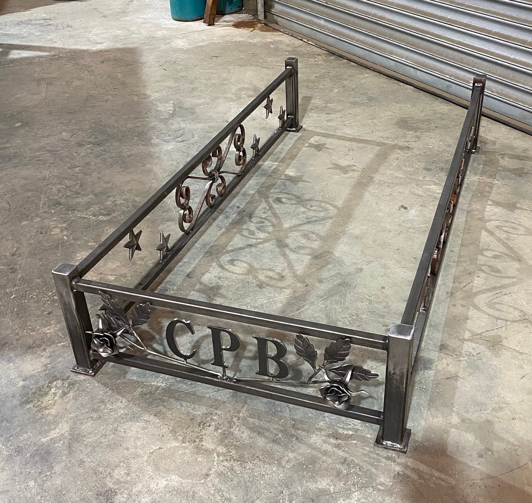 Bespoke Grave Surround: Metal Memorial, Custom Sizes - Etsy UK