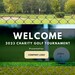 Event Welcome Banner, Golf Tournament Signage, Canva Templates ...