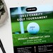 Golf Event Sponsor Sign, Editable Canva Template, Sponsorship Signage ...