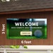Event Welcome Banner, Golf Tournament Signage, Canva Templates ...