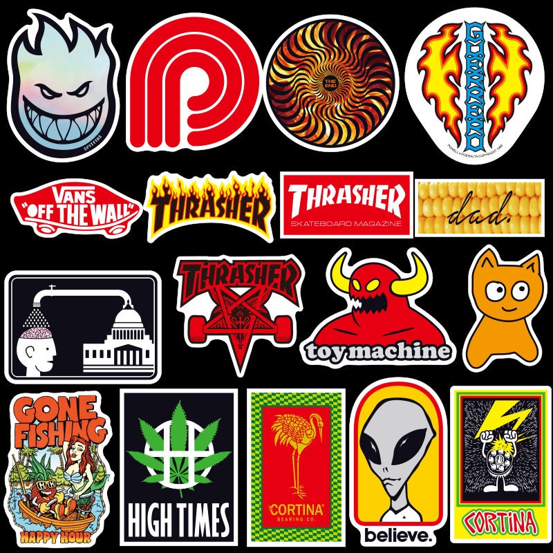 Cartoons Logos Quotes Brands Symbols Stickers lot of Stickers - Etsy