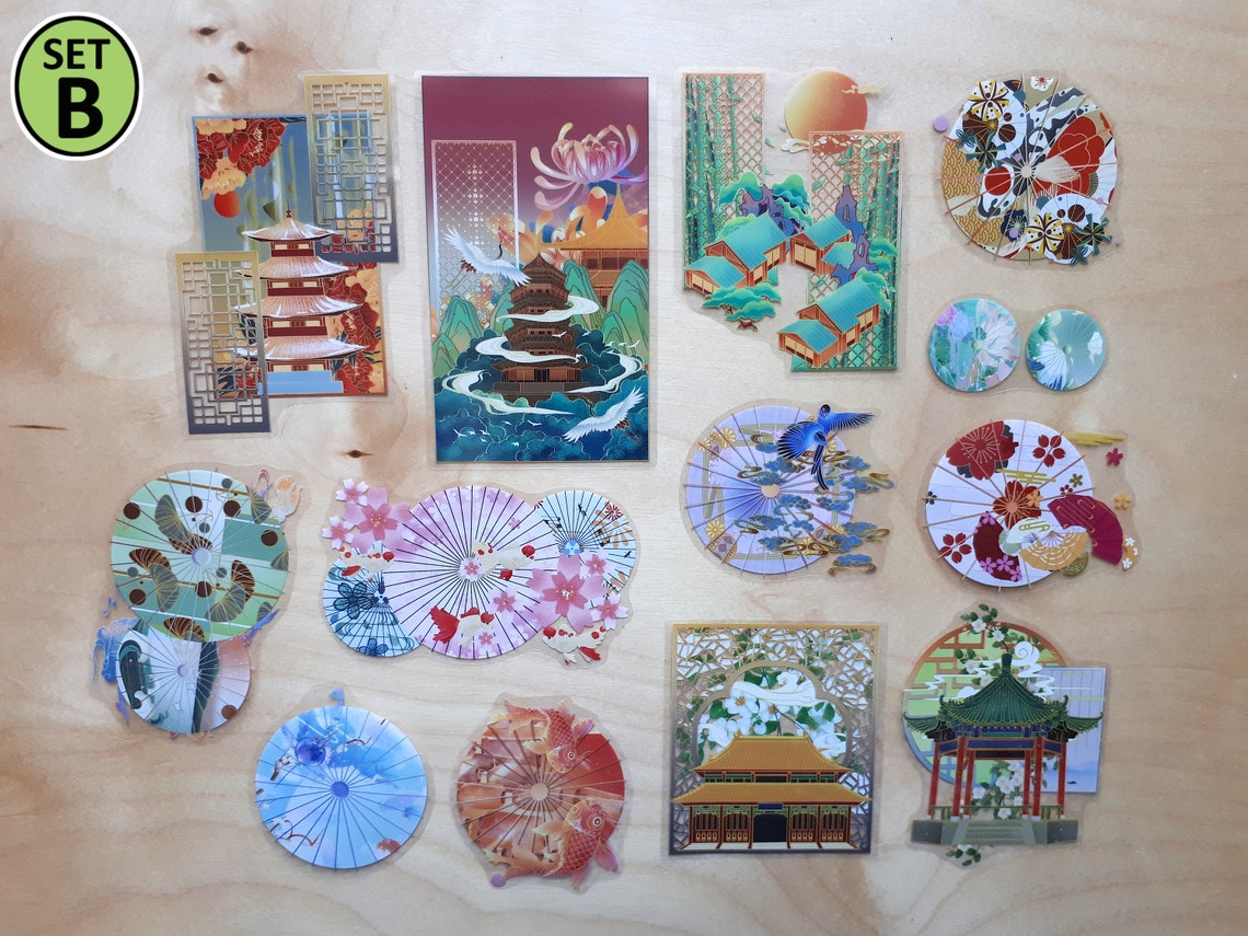 Eastern Palaces Stickers Clear Die-cut DIY Decal Deco - Etsy