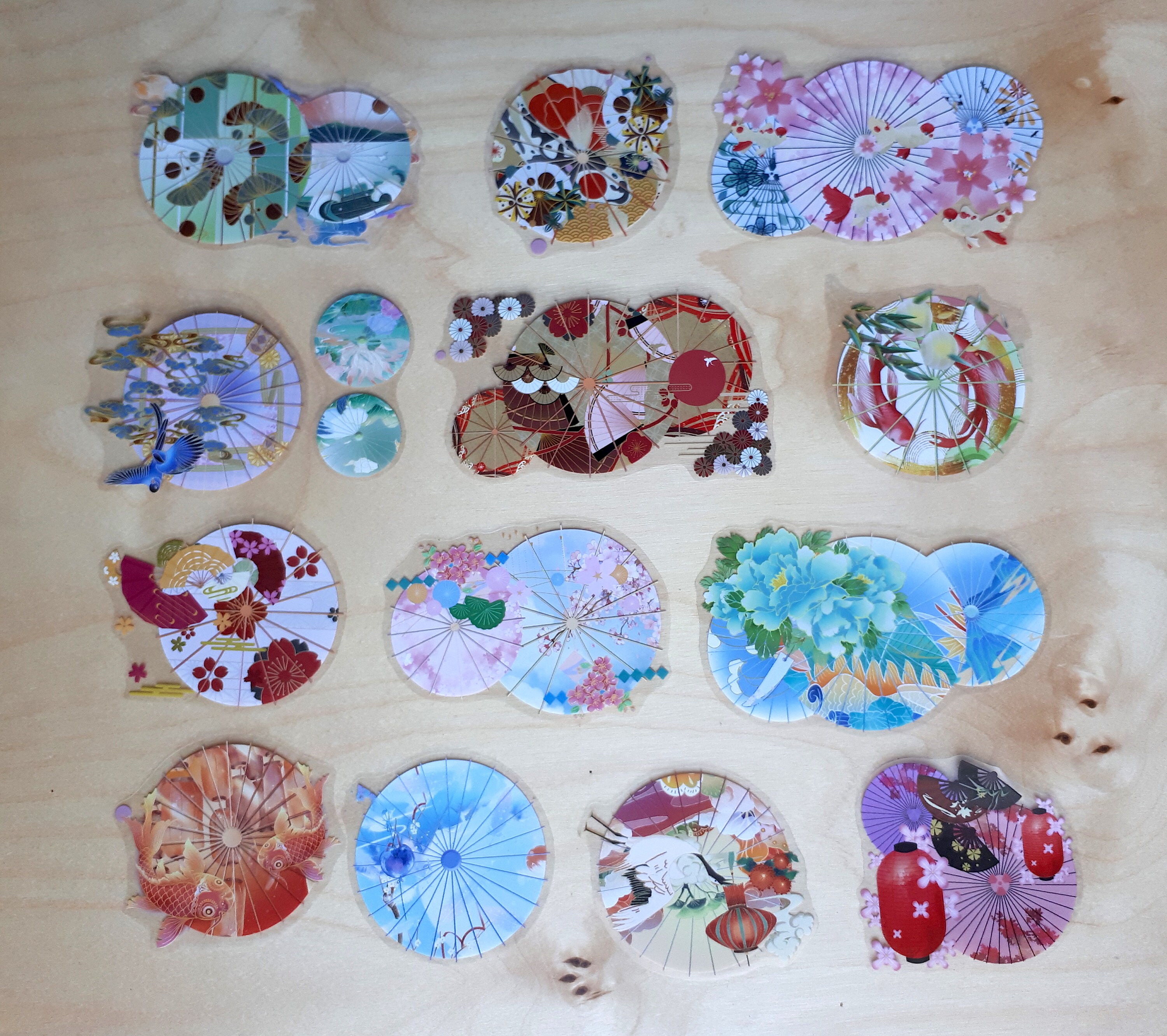 Monster Yokai Parade Stickers Clear Die-cut DIY Decal Deco - Etsy