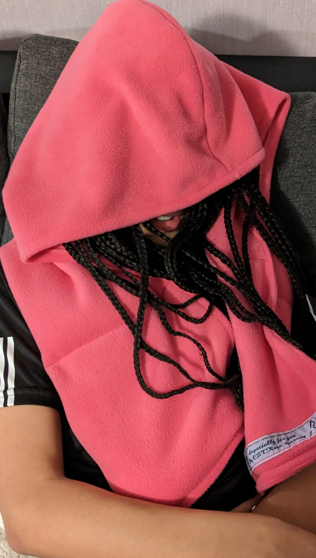 Weighted Large Hug in a Hud up to 1800g ** Fleece** Deep Pressure ...