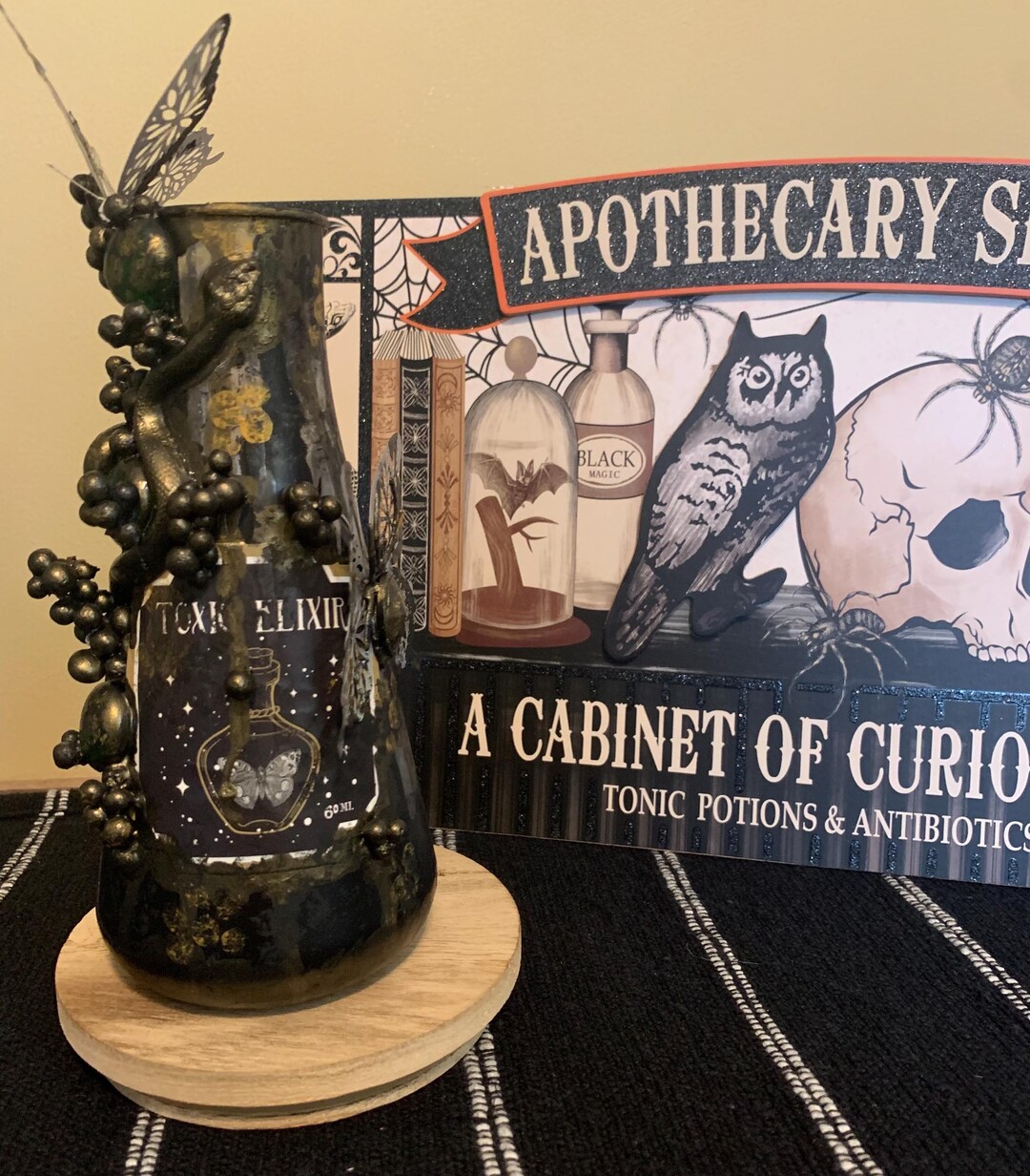 Potion Bottle - Tonic Elixir - Etsy