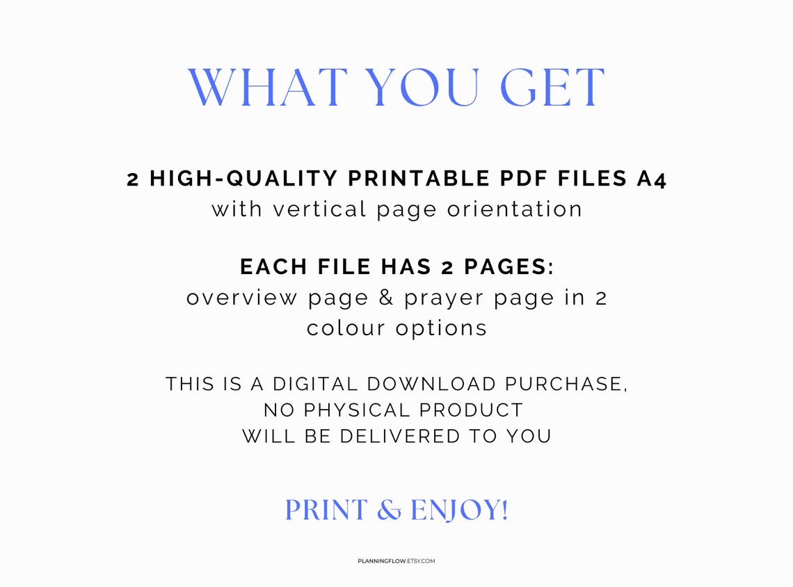 Kids Prayer Journal Printable Christian Printable for Kids Prayer ...