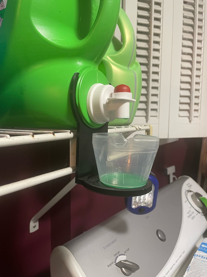Laundry Detergent Cup Holder Fits Most Dispenser Jugs - Etsy