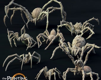 Underdark Spiders 28mm Miniatures for Tabletop Gaming dnd - Etsy