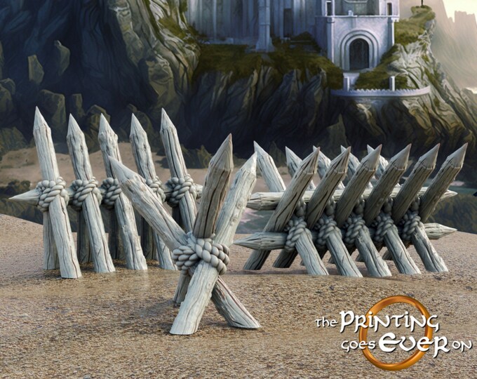 Barricades Bundle D&D Dnd Dungeons and Dragons Wargaming 3D Printed ...