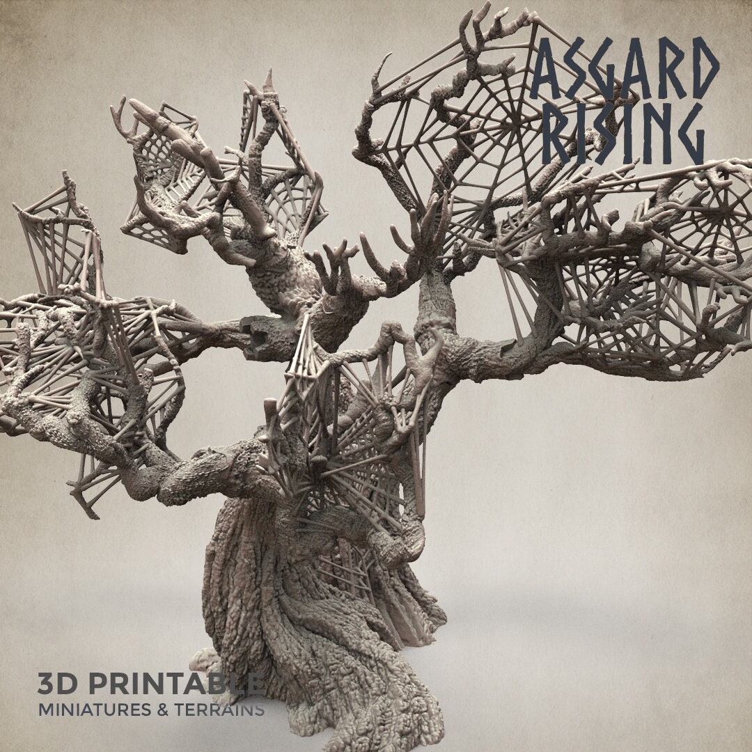 Dry Spider Forest Set 28/32mm Scale Asgard Rising - Etsy