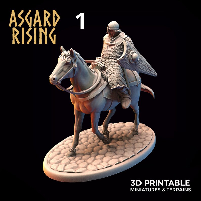 Medieval Cavalry Knights Set 28mm & 32mm Scale Asgard - Etsy