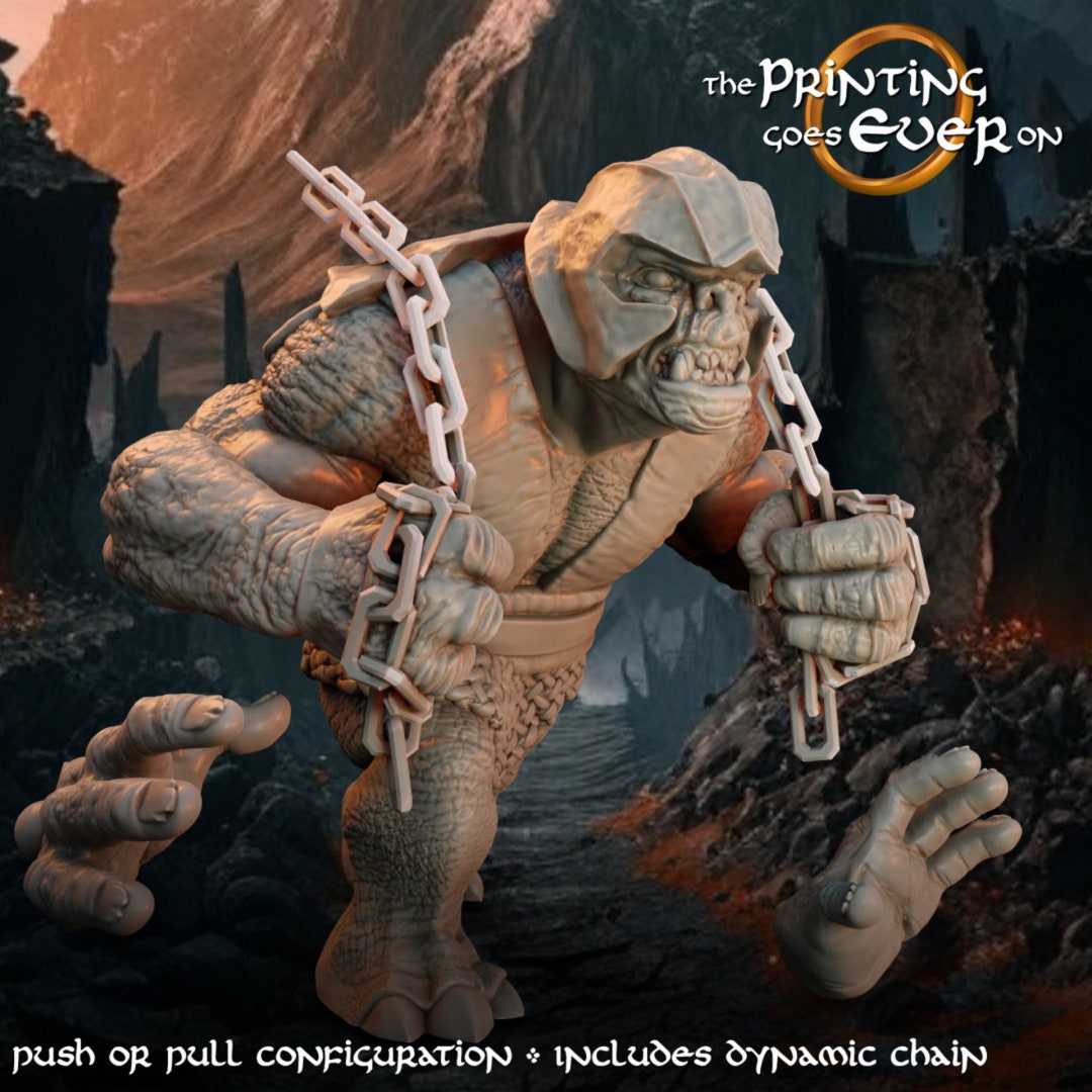 Siege Transport Troll 28mm Scale the Printing Goes Ever On - Etsy