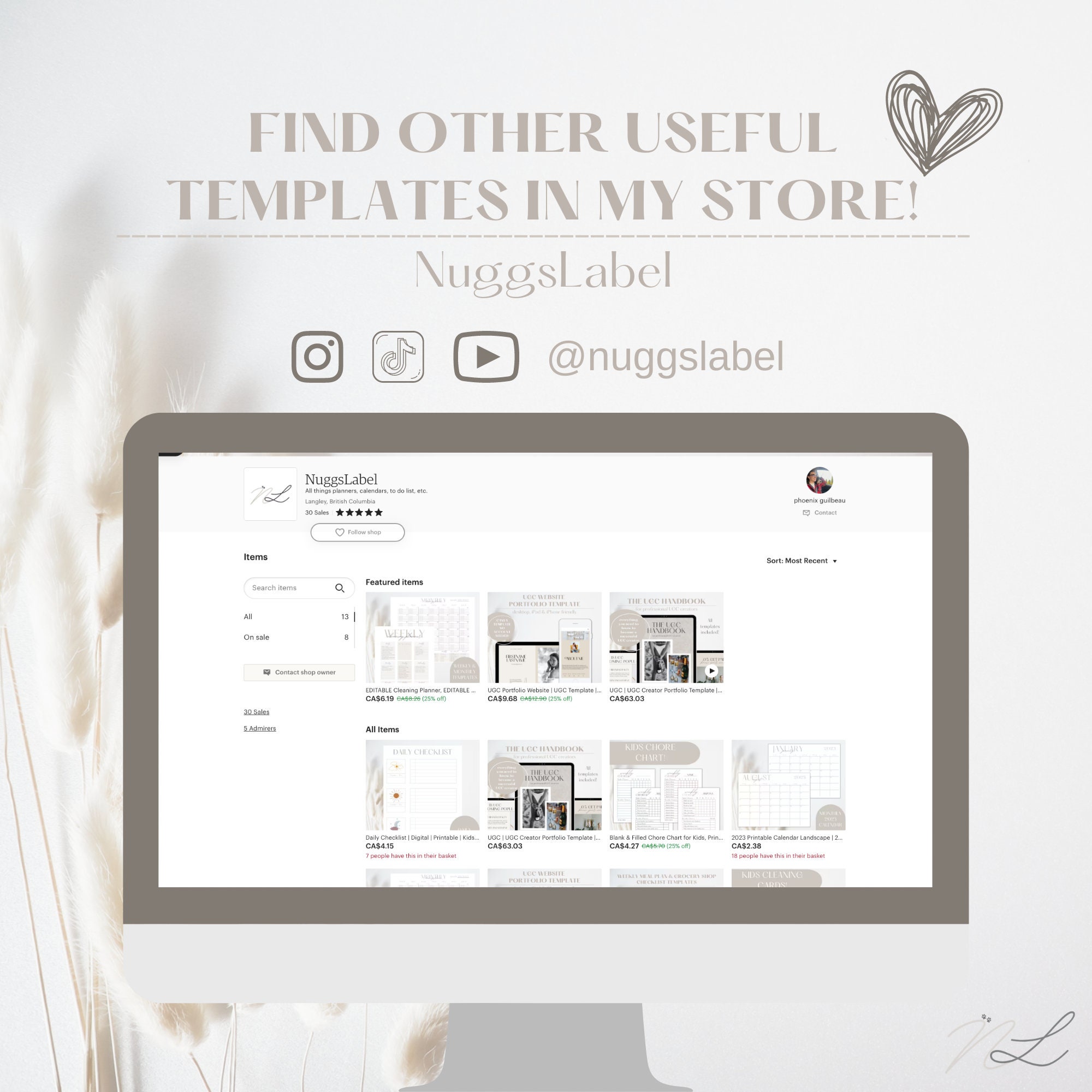 Social Media Kit Template for Influencers Rate Card Template Influencer ...