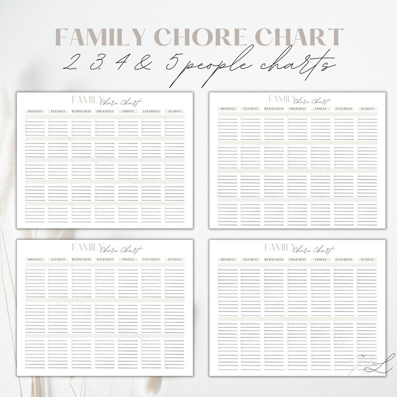 Cleaning Planner Bundle Template Weekly Cleaning Schedule Editable ...