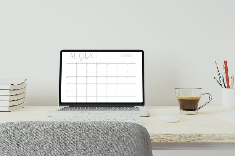 2023 Calendar Printable Landscape Calendar 2023 Vertical Monthly ...