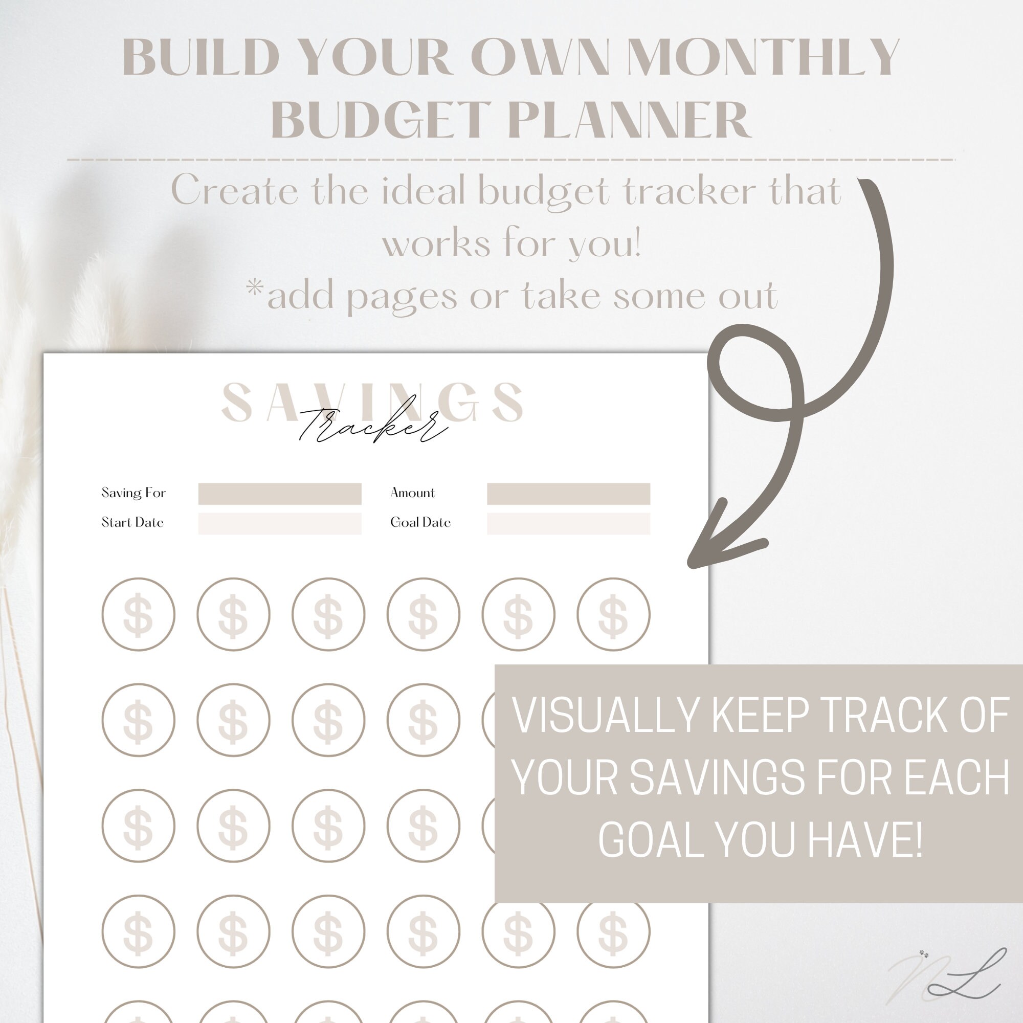 Budget Planner Printable Finance Planner Budget Excel Spreadsheet ...