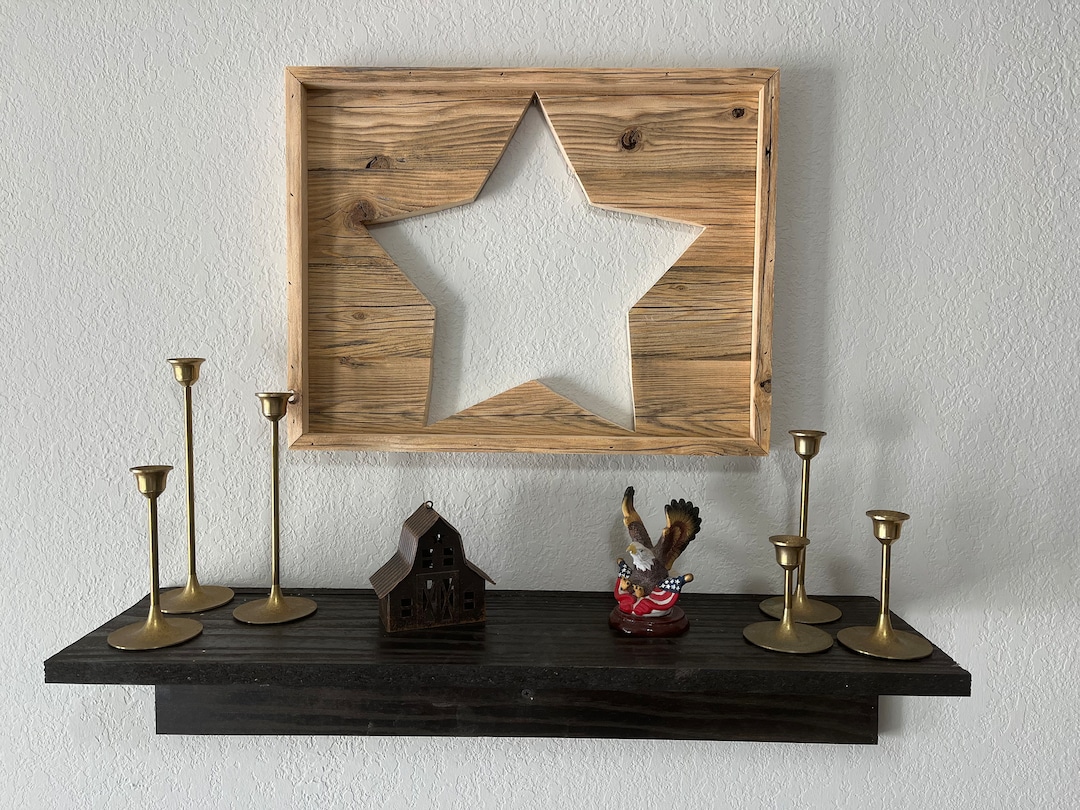 Rustic Star Decor - Etsy