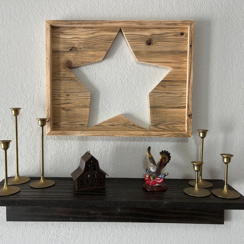 Rustic Star Decor - Etsy
