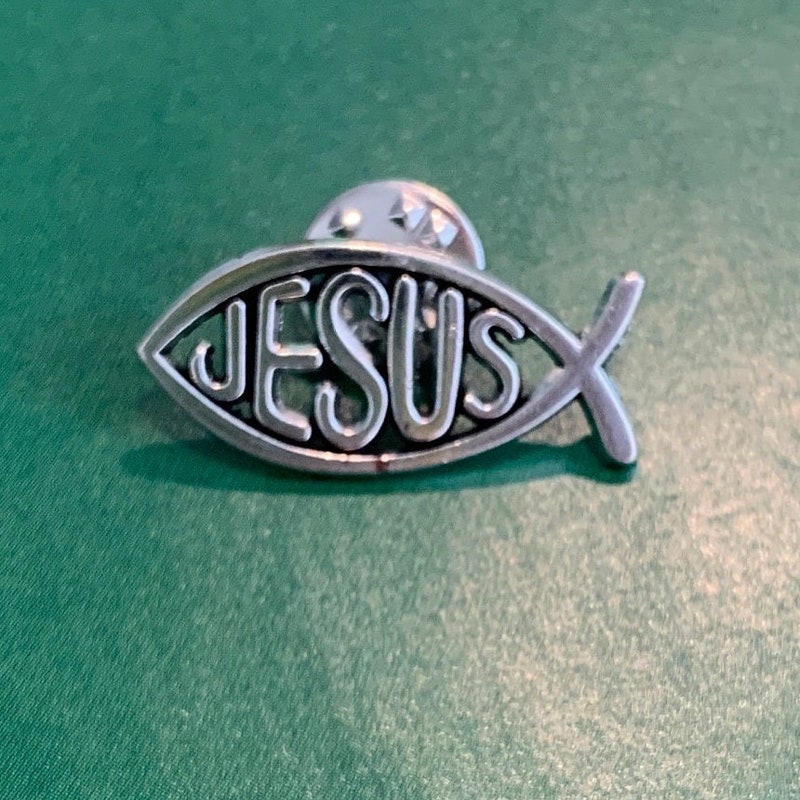 Christian Pins - Etsy
