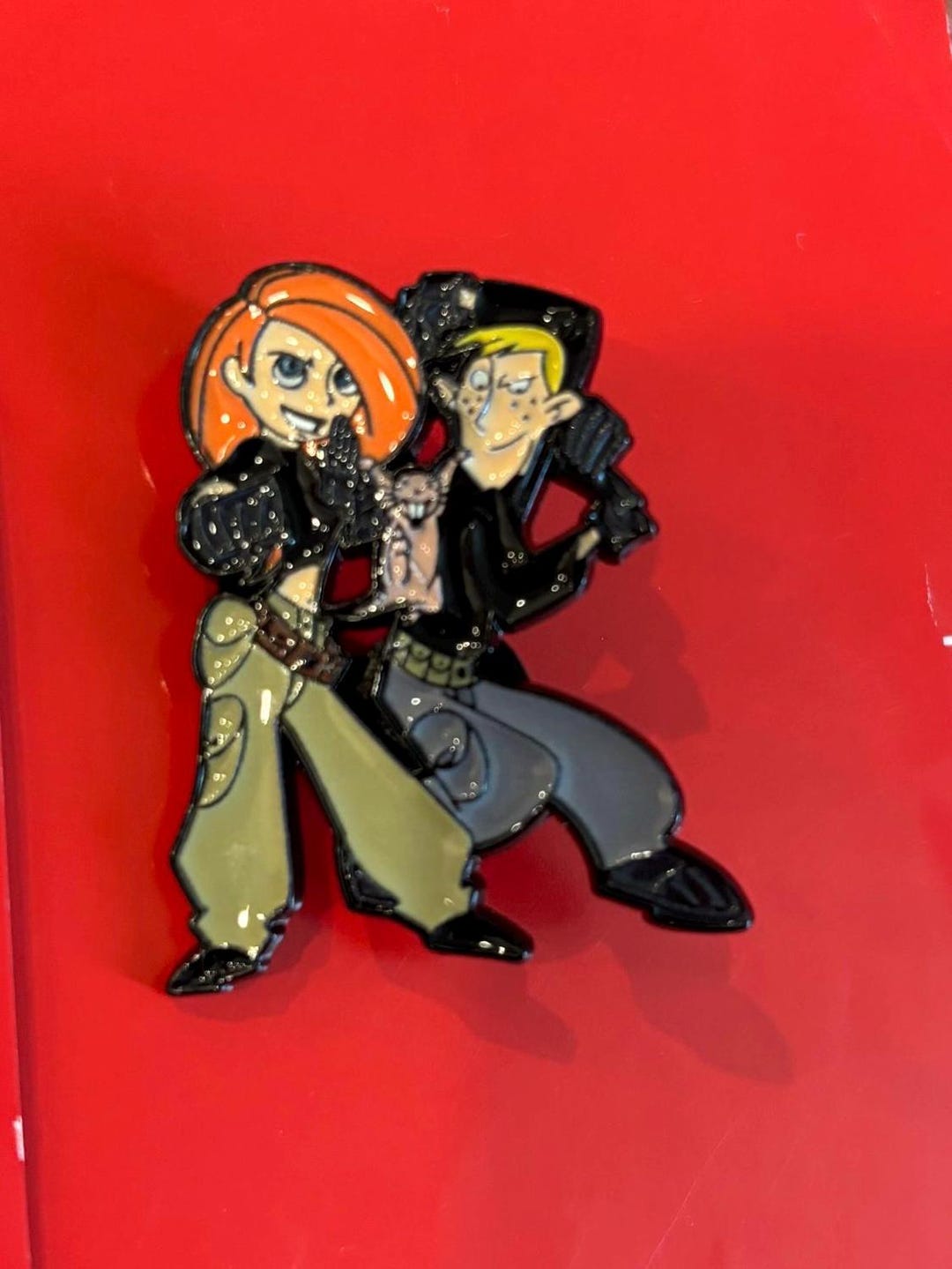 Enamel Pin Kim Possible Lapel Pin Disney Channel Brooch Y2k Accessory ...