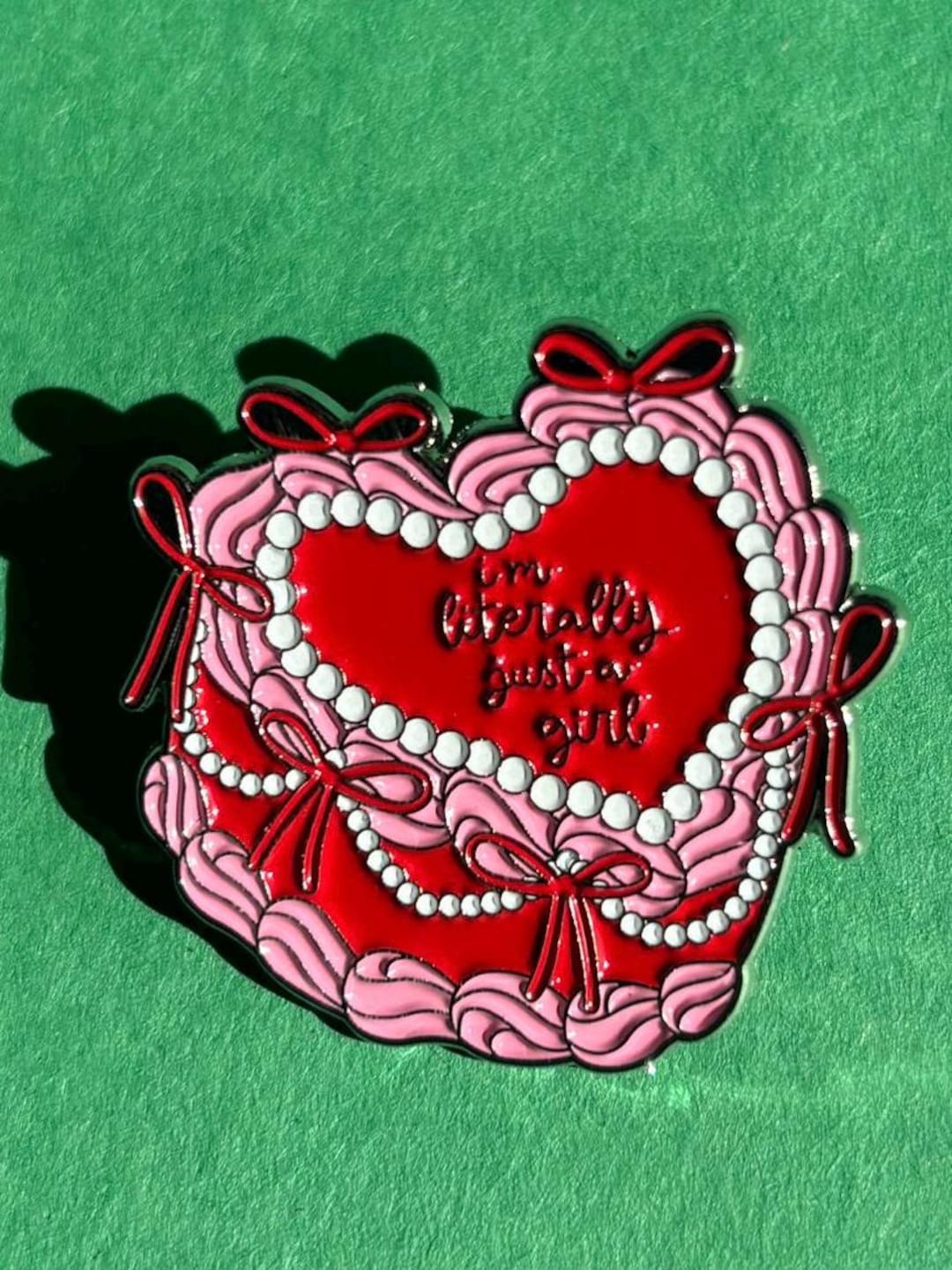 Enamel Pin | I’m Literally Just a Girl | Lapel Pins| Brooch ...