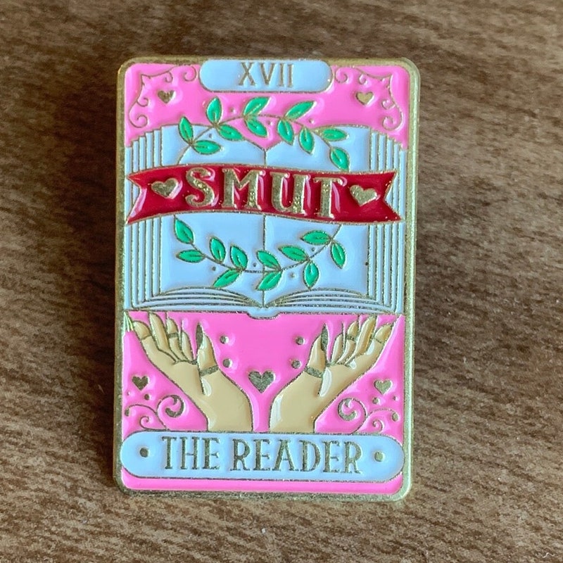 Smut Reader Enamel Pin - Etsy