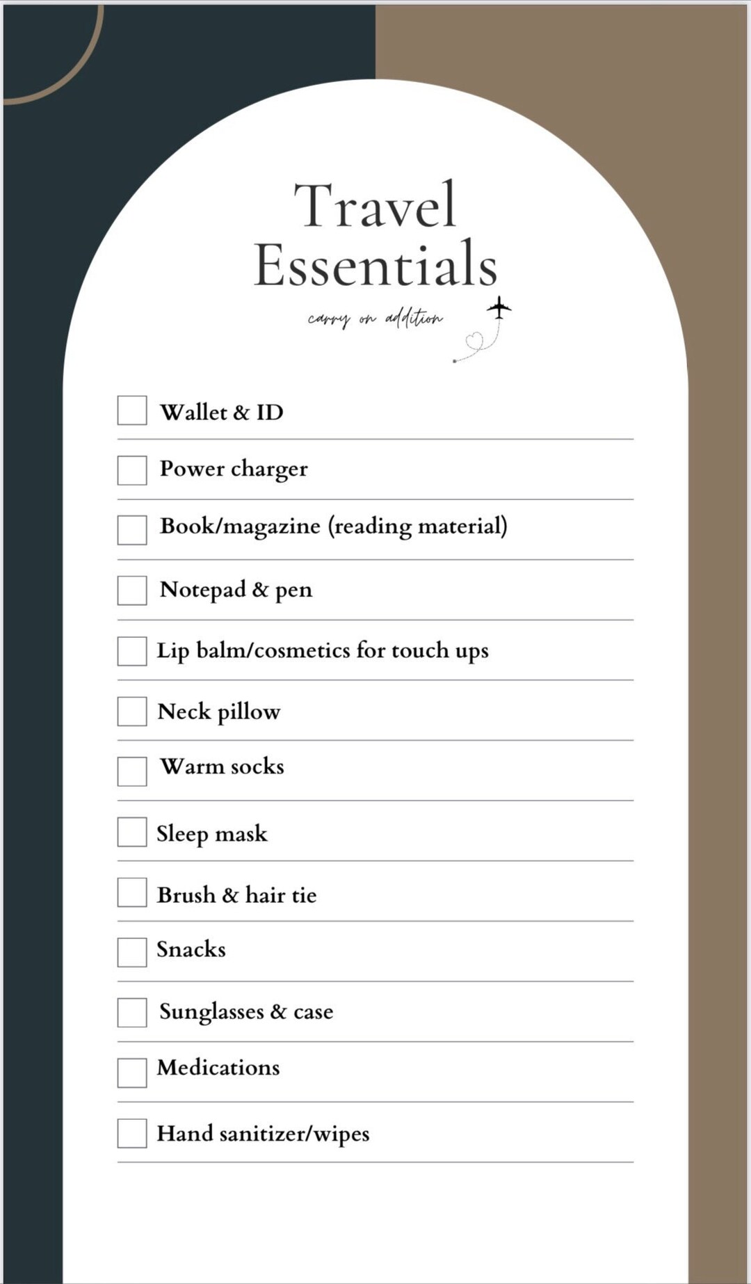 Travel Essentials | to Do List for Traveling | Travel Check List Carry ...