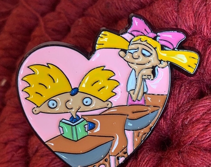 Enamel Pin| Hey Arnold! | Lapel Pin| Nickelodeon| Y2k Gen Z 90s Kid ...