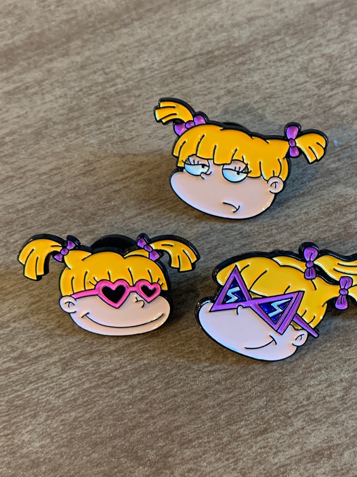 Enamel Pin| Angelica Rugrats Bundle | Lapel Pin| Nickelodeon - Etsy