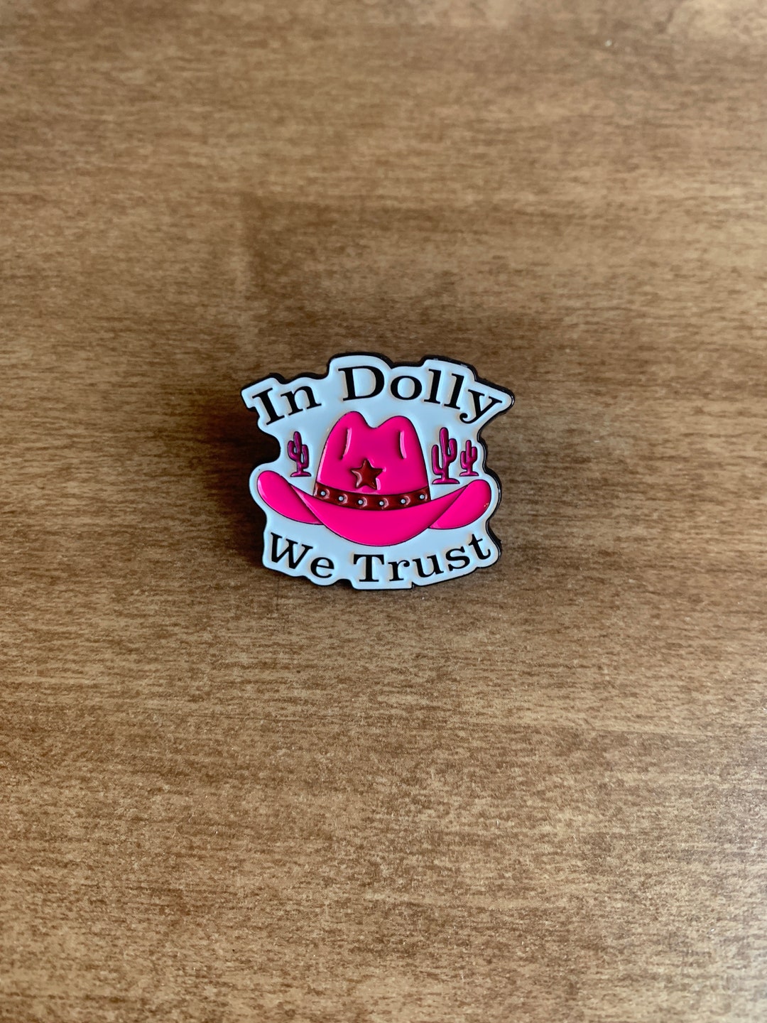 Enamel Pin Dolly Parton Lapel Pins in Dolly We Trust - Etsy