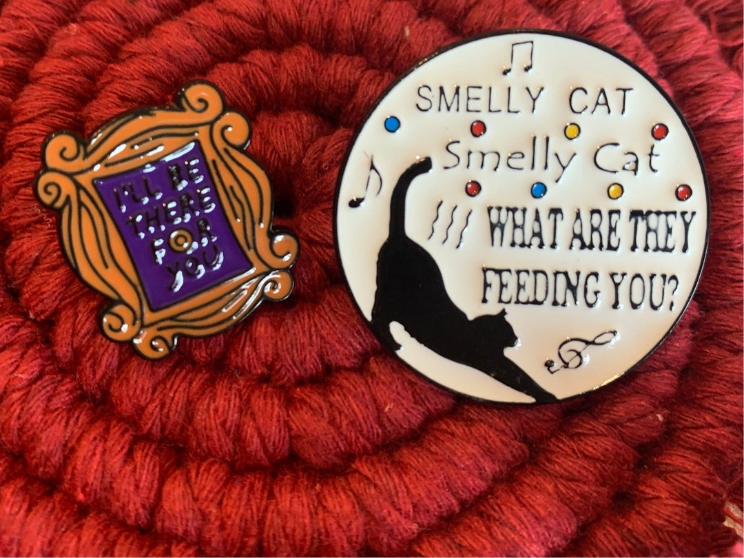 Enamel Pin Bundle Friends TV Show Smelly Cat Lapel Pins - Etsy